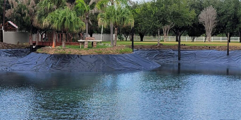 Lagos artificiales en Texas - Geosinter